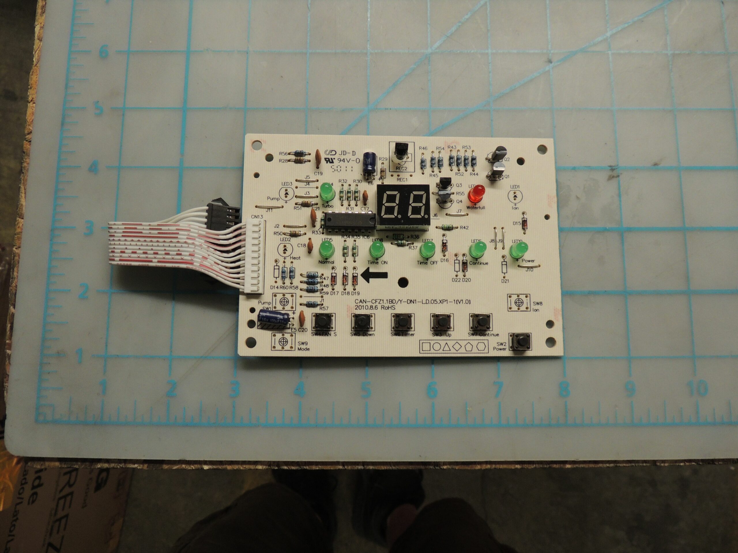 DDR DISPLAY BOARD - Danby Parts Canada